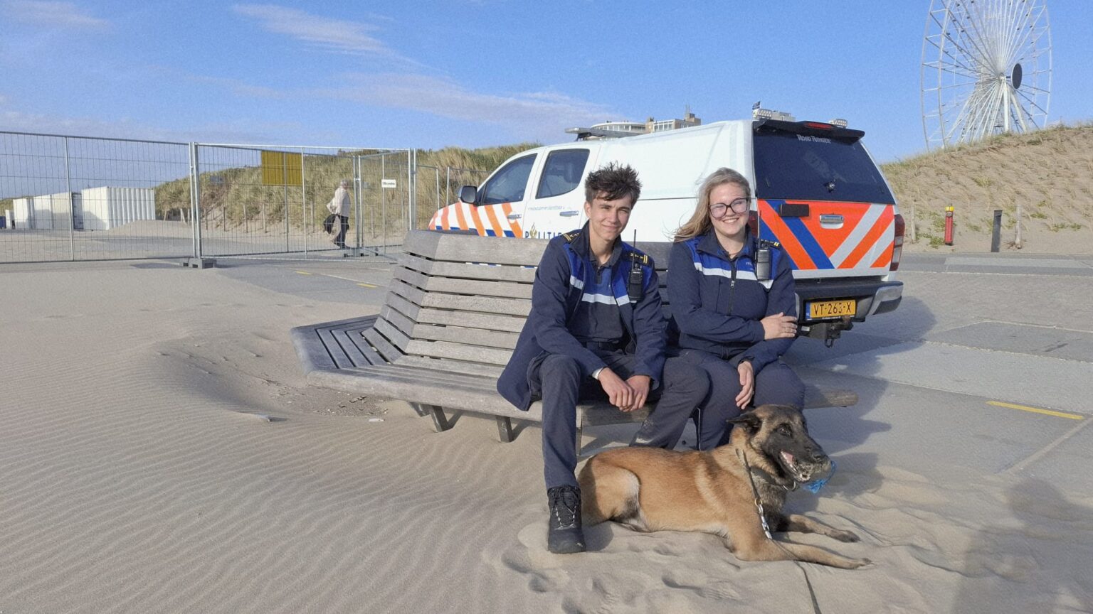 Students from mboRijnland in action during major security operation at ...