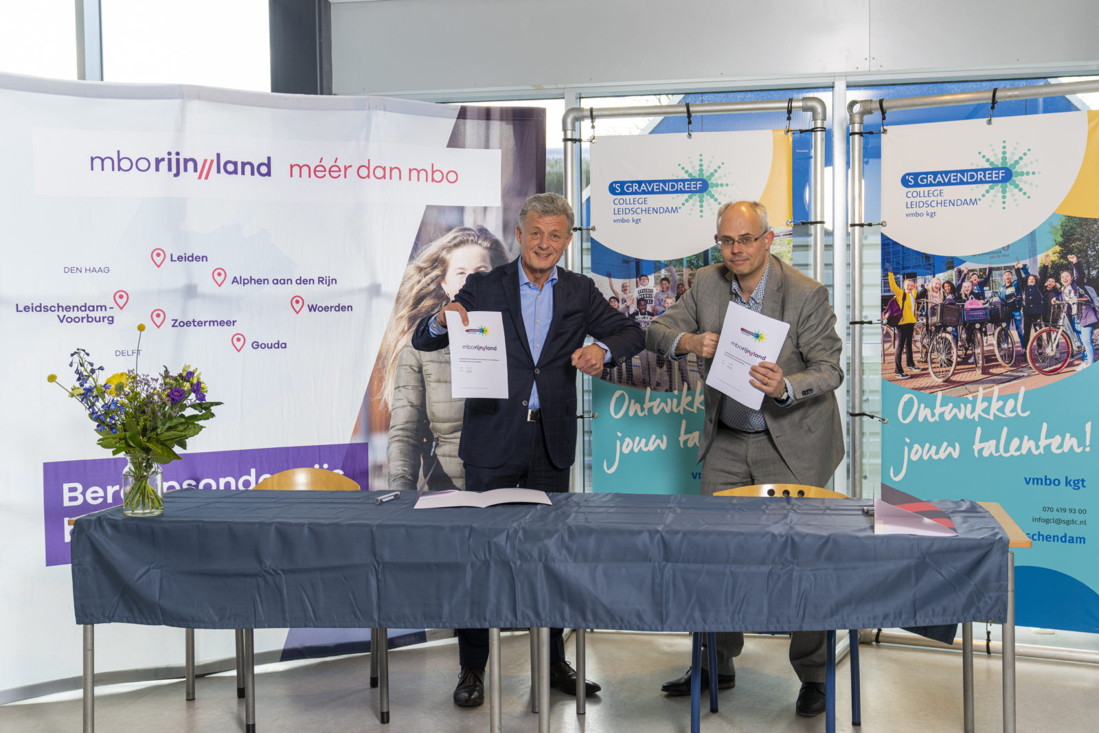 ‘s Gravendreef College en mboRijnland starten verkort vmbo-mbo traject ...